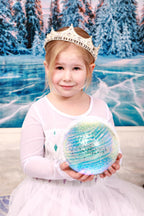 Kate Winter Snowy Forest Frozen Lake Backdrop for Family Winter Portraits