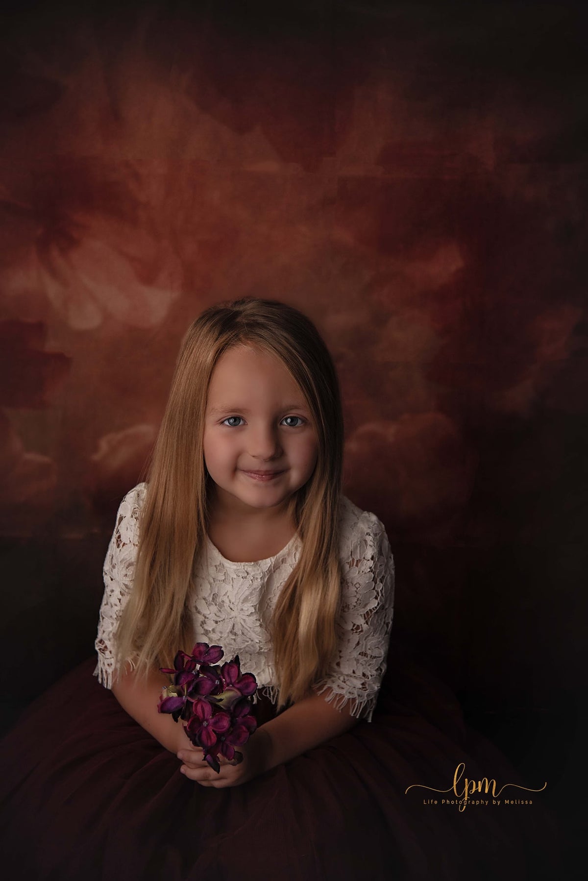 Kate Floral Boudoir Backdrop for Photography
