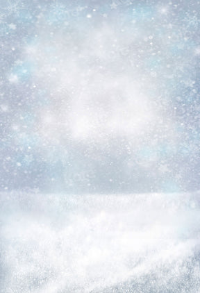 Winter Wonderland Snowfall Photography Backdrop