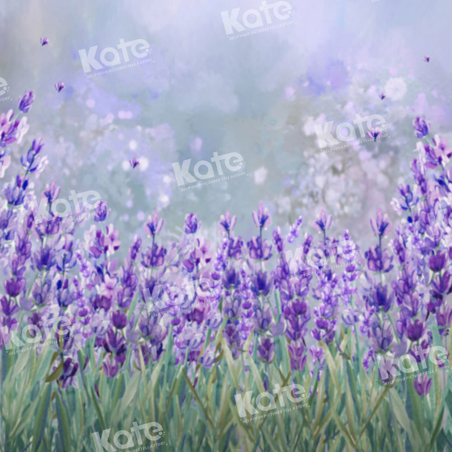 Lavender Field Dreamy Floral Backdrop