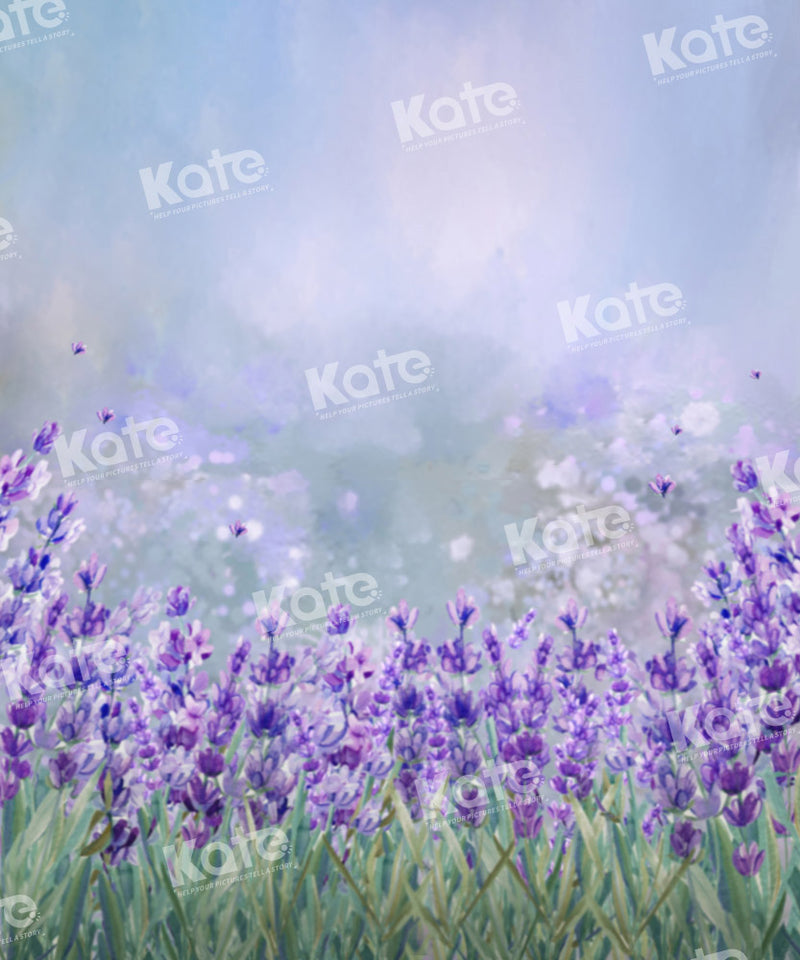 Lavender Field Dreamy Floral Backdrop