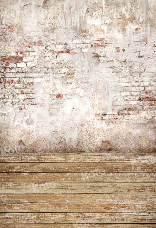 Rustic Vintage Brick Wall Backdrop