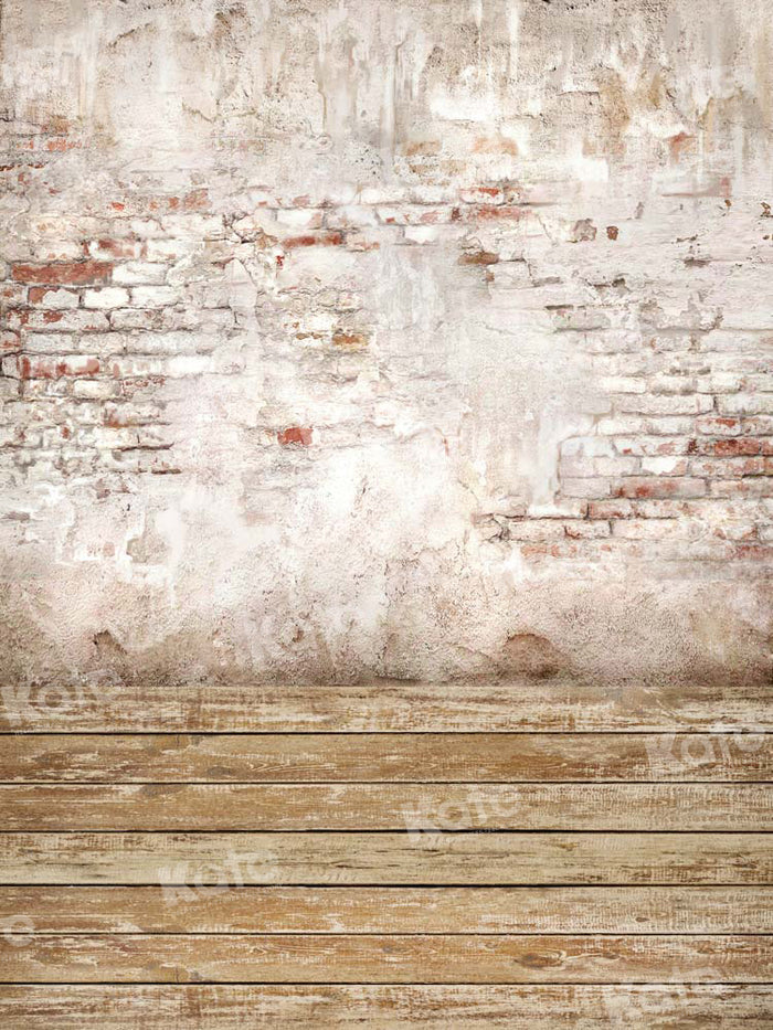 Rustic Vintage Brick Wall Backdrop