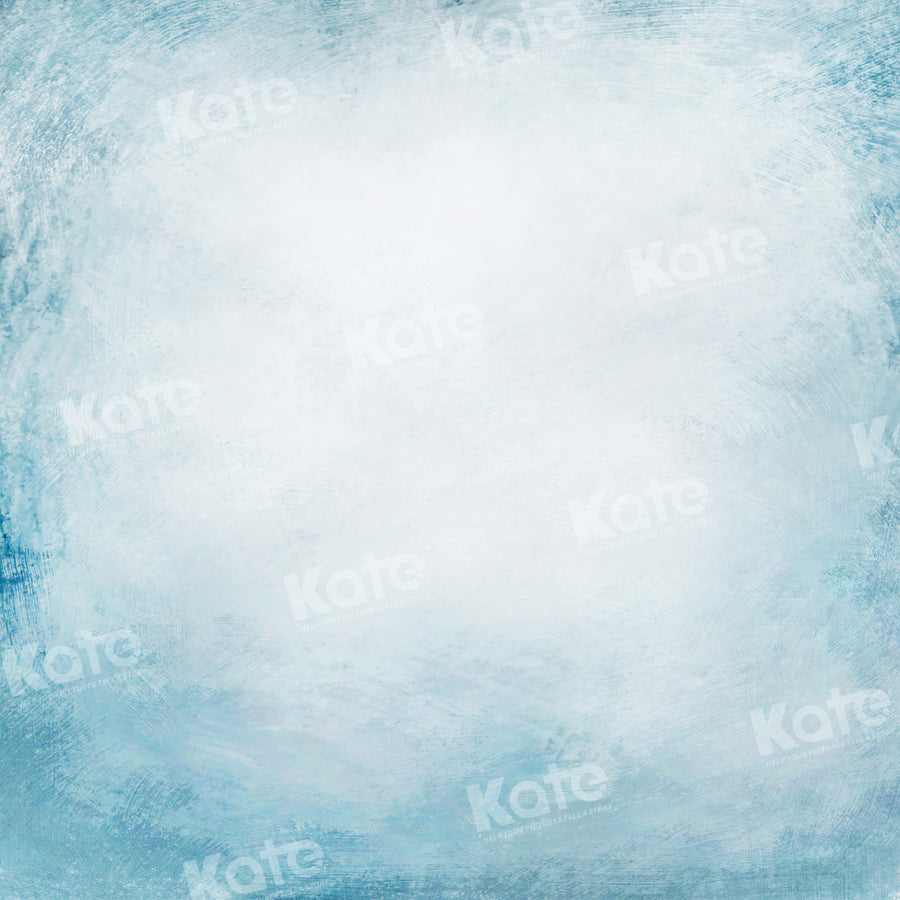 Textured Soft Blue Vintage Photography Backdrop