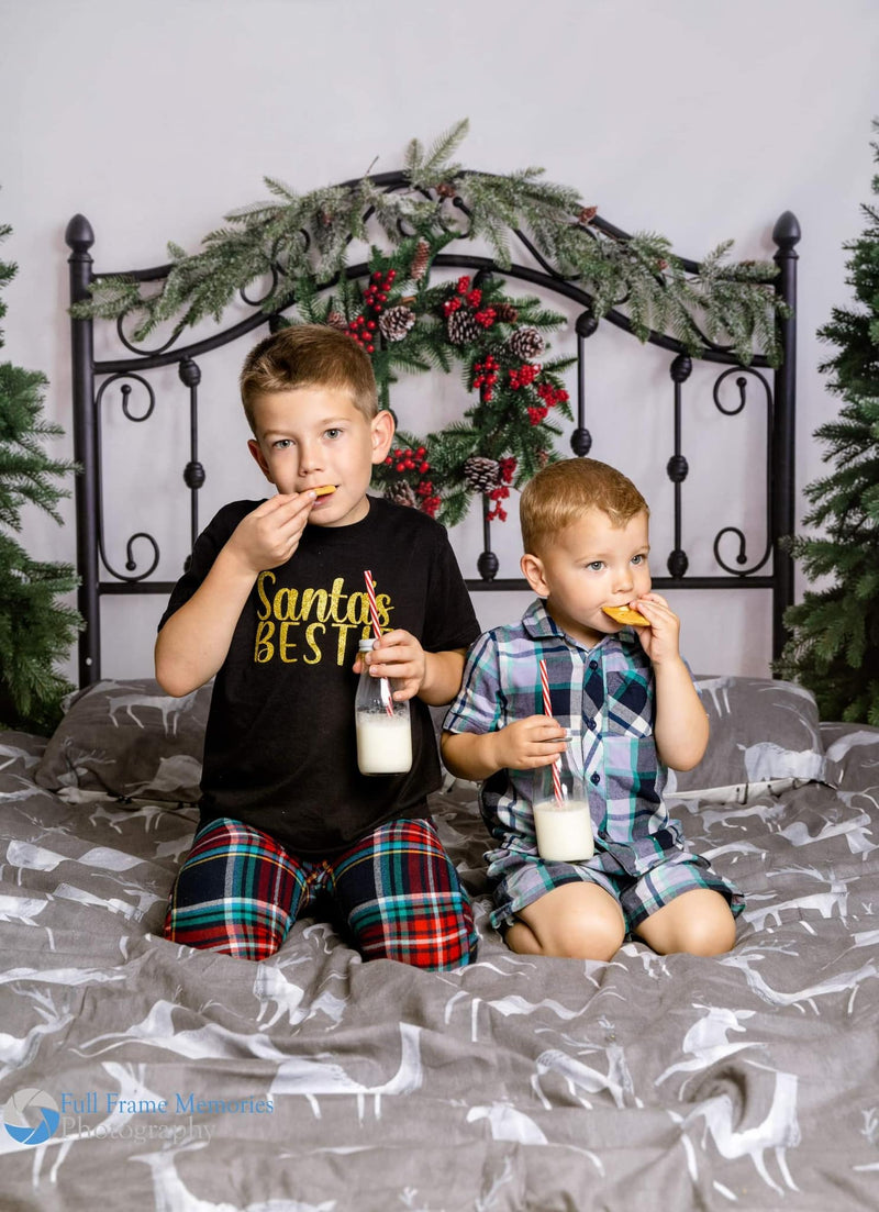 Kate Christmas Bed Backdrop Headboard for Photography