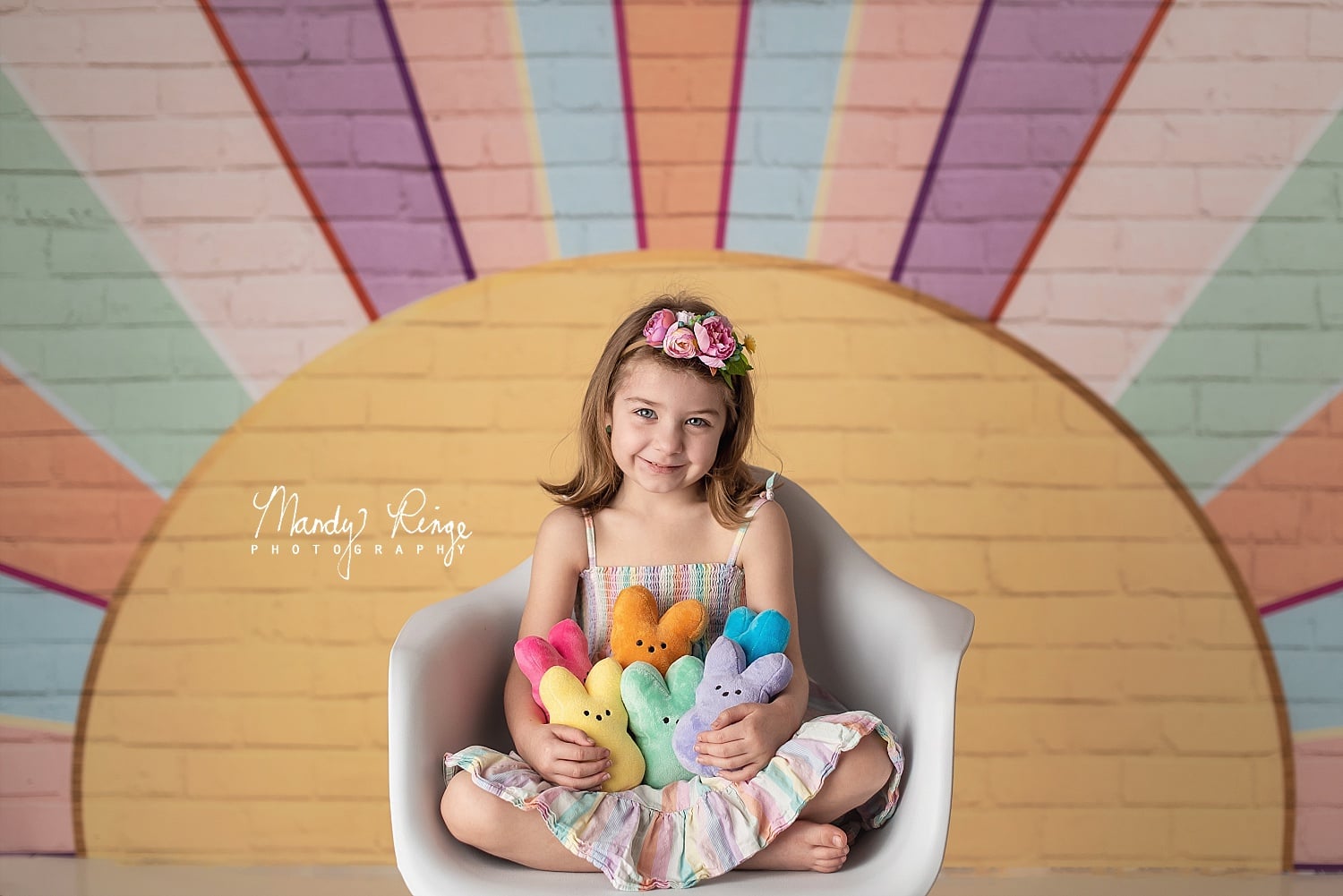 Kate Rainbow Sunshine Wall Backdrop for Photography