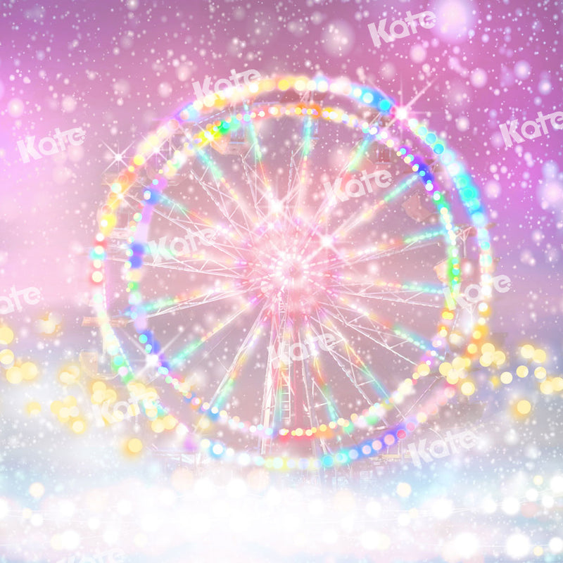 Kate Bokeh Backdrop Fantasy Ferris Wheel for Photography