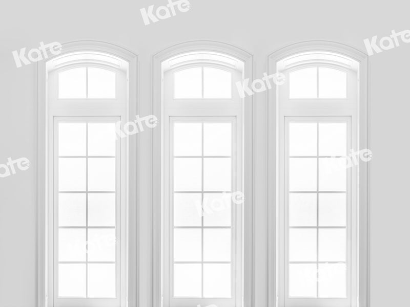 Elegant Triple Arched Window Backdrop