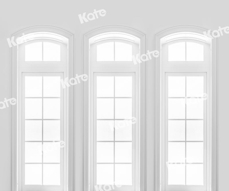Elegant Triple Arched Window Backdrop