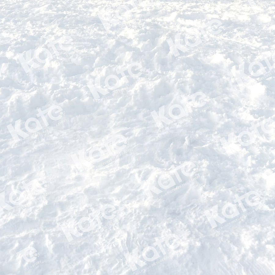 Snowy Winter Textured Snow Backdrop