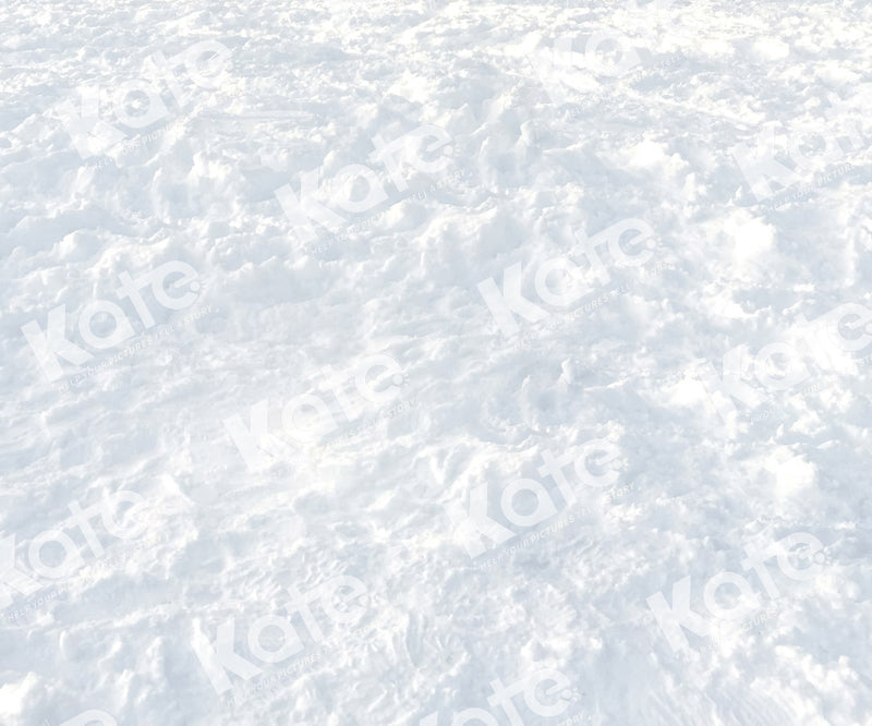 Snowy Winter Textured Snow Backdrop