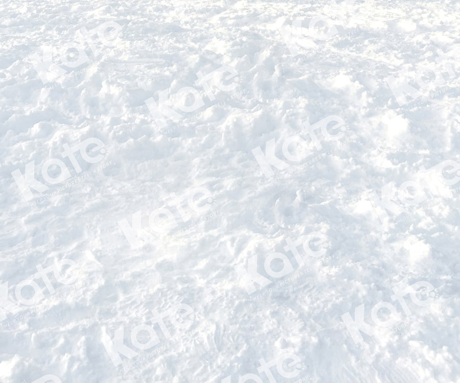 Snowy Winter Textured Snow Backdrop