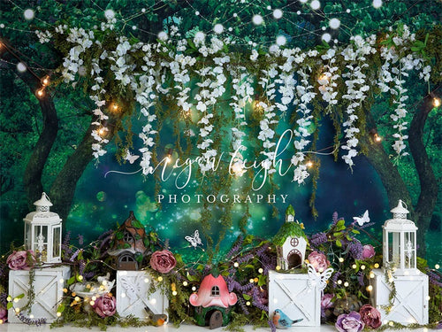 Enchanted Fairy Wings Photo Backdrop