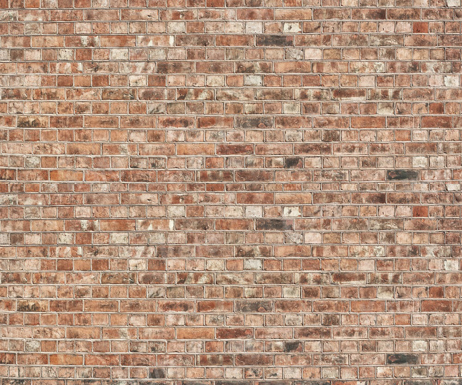 Rustic Vintage Red Brick Wall Backdrop