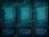 Vintage Deep Teal Panelled Wall Backdrop