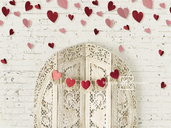 Kate Boho Valentine Headboard Backdrop Designed by Mandy Ringe Photogr