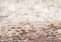 Rustic Vintage Distressed Brick Wall Backdrop