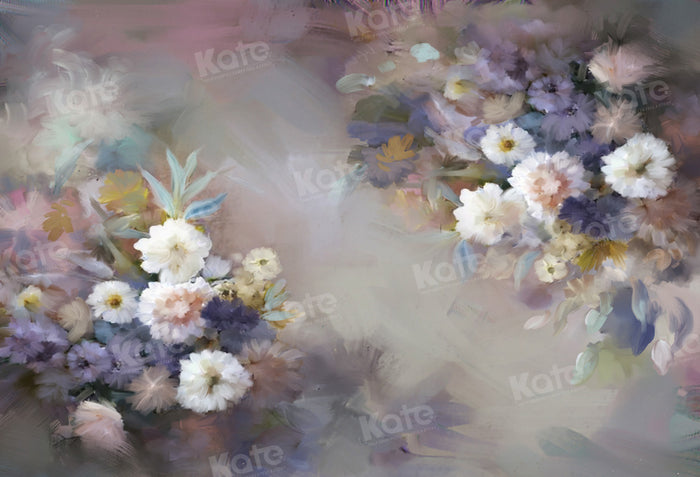 Elegant Pastel Floral Dream Backdrop