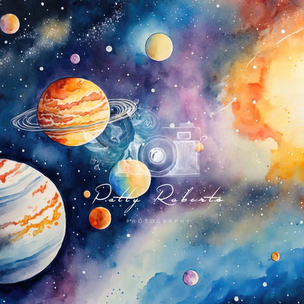 Celestial Dreams Outer Space Backdrop