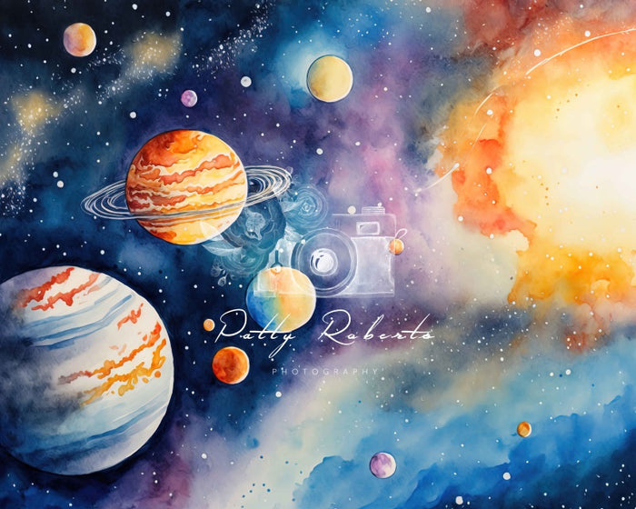 Celestial Dreams Outer Space Backdrop