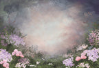 Dreamy Pastel Garden Floral Backdrop