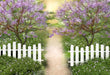 Charming Garden Path Kids Backdrop