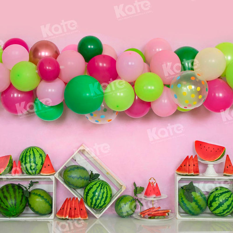 Vibrant Summer Watermelon Party Backdrop