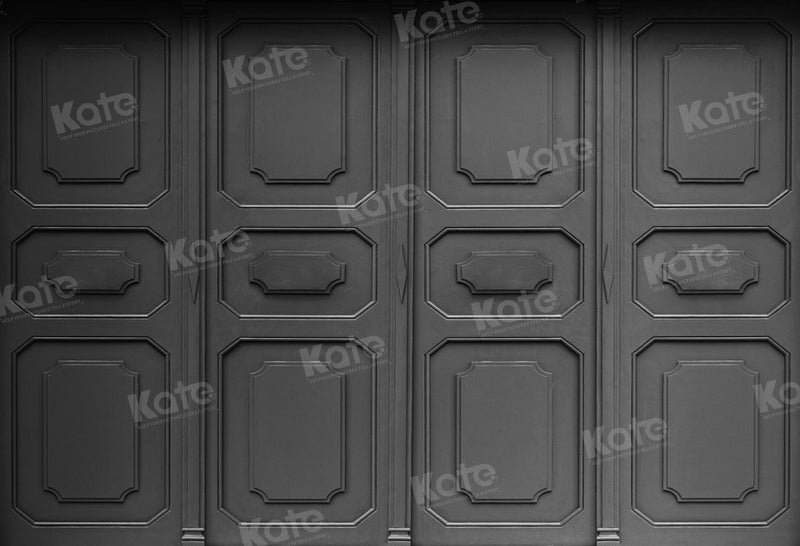 Elegant Charcoal Classic Panel Backdrop