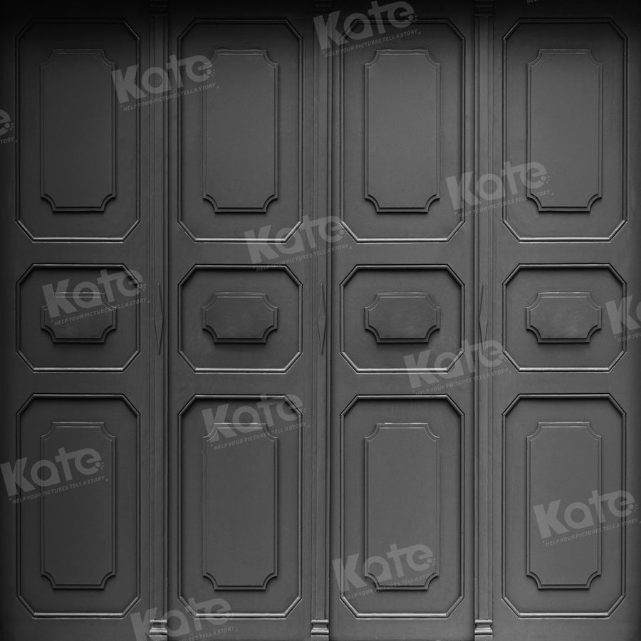 Elegant Charcoal Classic Panel Backdrop