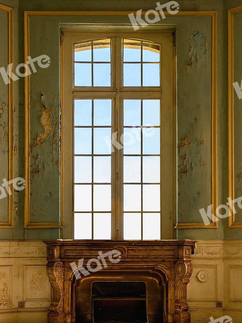 Vintage Mansion Tall Window Backdrop