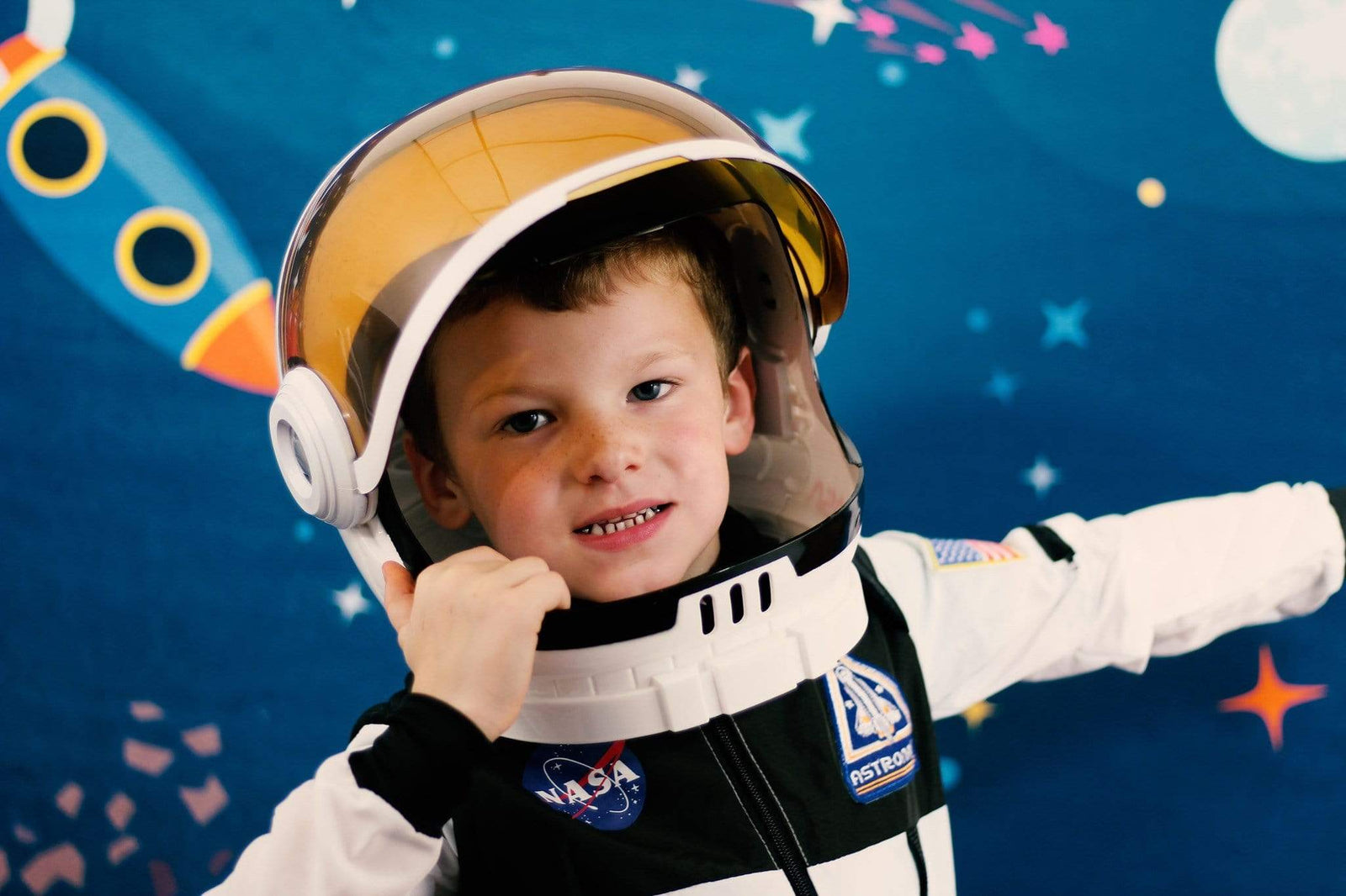 Cosmic Adventure Outer Space Backdrop
