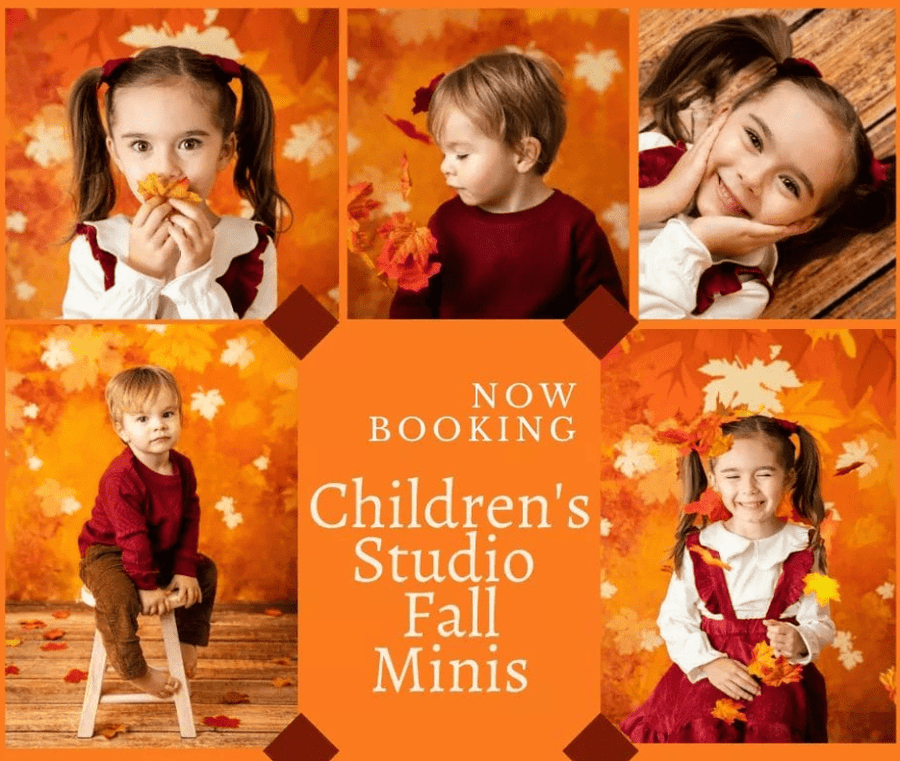 Vibrant Autumn Leaves Seasonal Backdrop