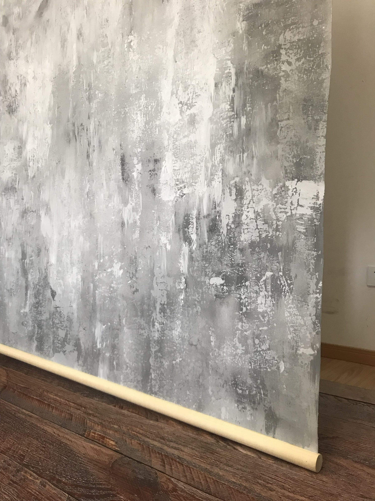 Elegant Textured Gray Artistic Backdrop