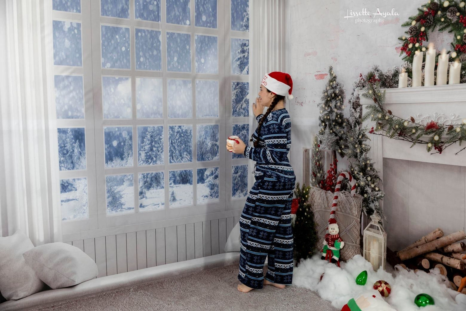 Kate Christmas Snow Room Set(8ftx8ft&10ftx8ft&8ftx10ft)