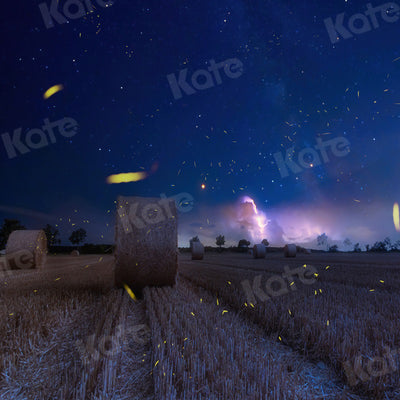 Enchanted Night Harvest Landscape Backdrop