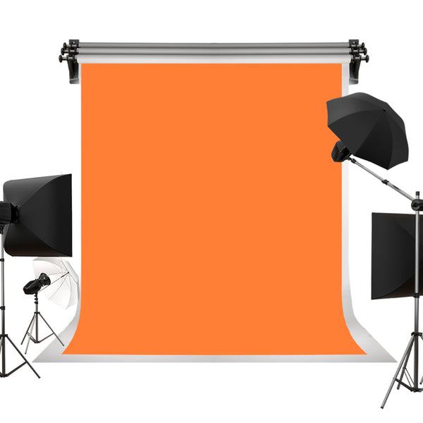 Vibrant Rustic Orange Solid Backdrop