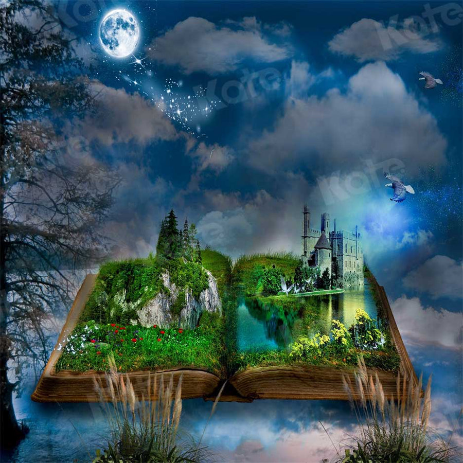 Enchanted Fantasy Storybook Landscape Backdrop