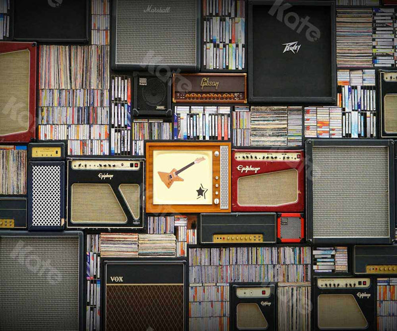 Kate Music Rock Retro Backdrop for Photography