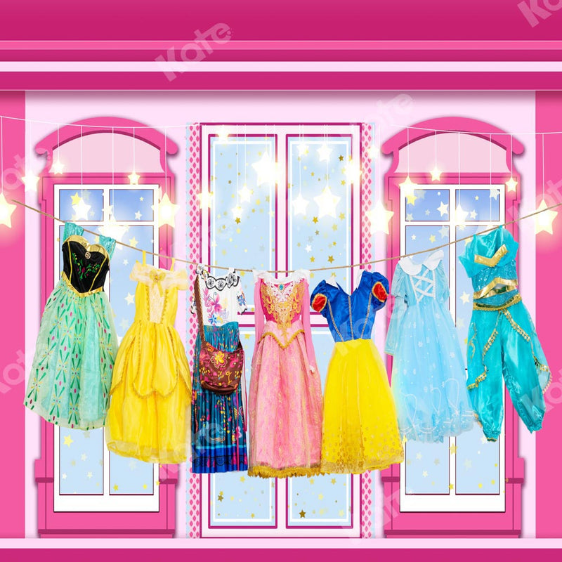 Magical Princess Dress-Up Room Backdrop
