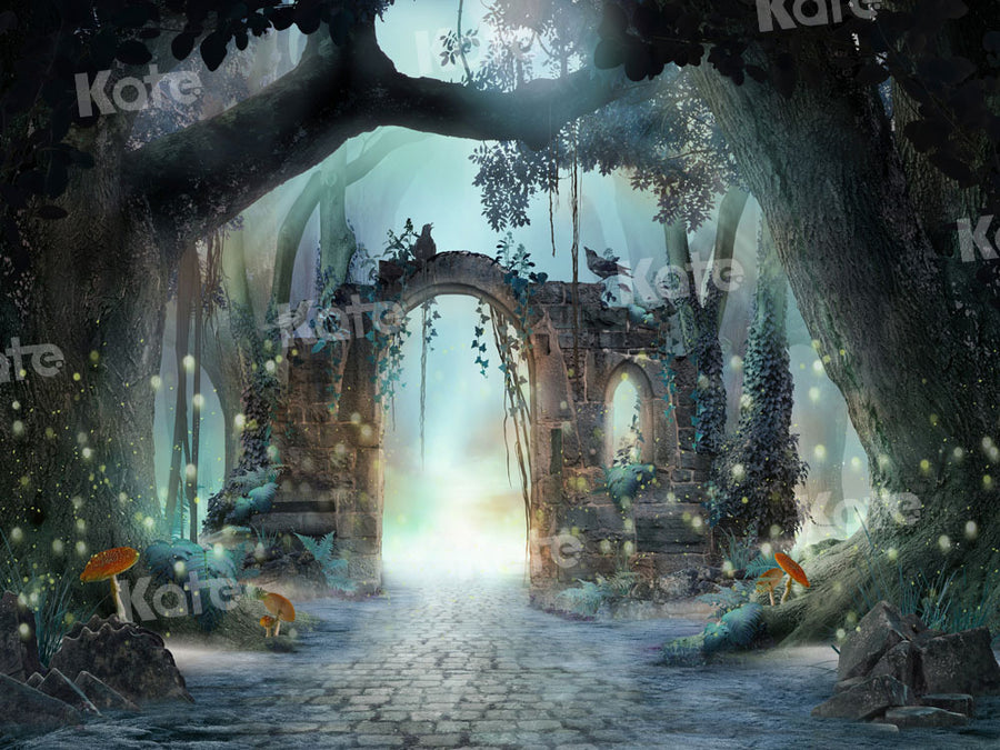 Enchanted Forest Ancient Archway Backdrop