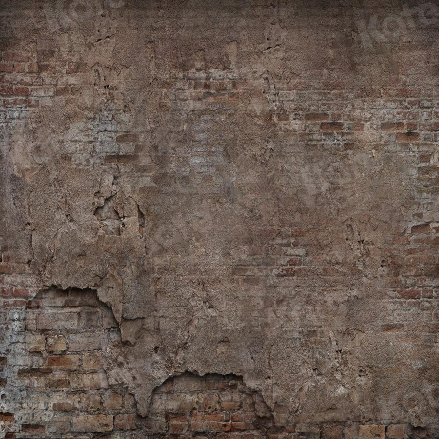Rustic Distressed Vintage Brick Wall Backdrop