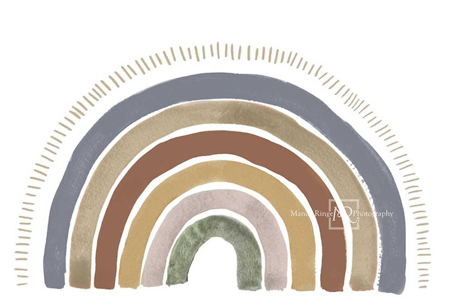 Kate Boy Boho Rainbow Backdrop for Photography