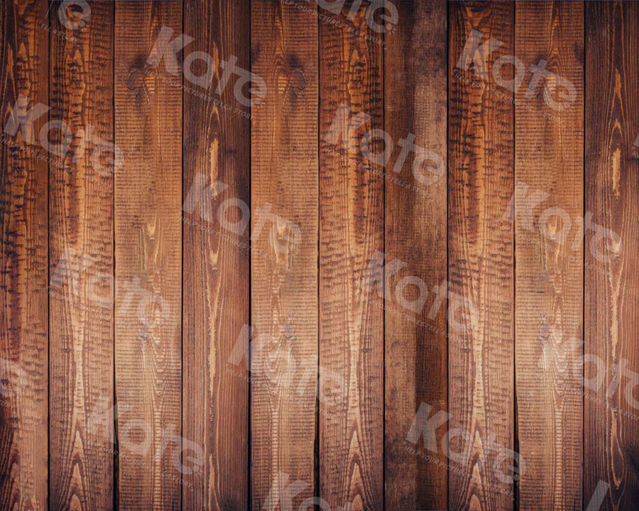 Kate Brown Wide Wood Rubber Floor Mat