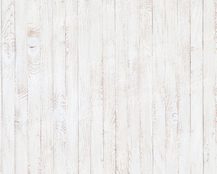 Kate White Texture Wood Rubber Floor Mat