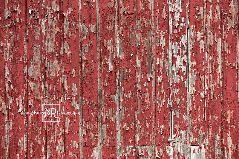 Kate Rustic Red Barn Wood Backdrop for Photography Designed By Mandy R