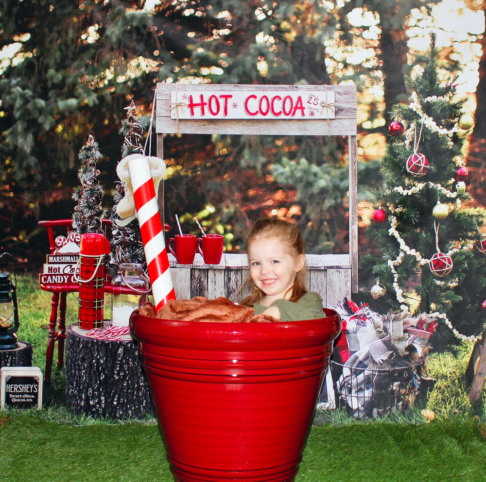 Kate Hot Cocoa Stand Backdrop for Photography
