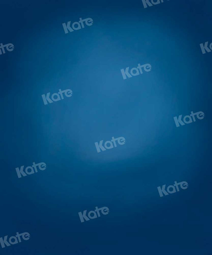 Deep Ocean Blue Smooth Gradient Backdrop