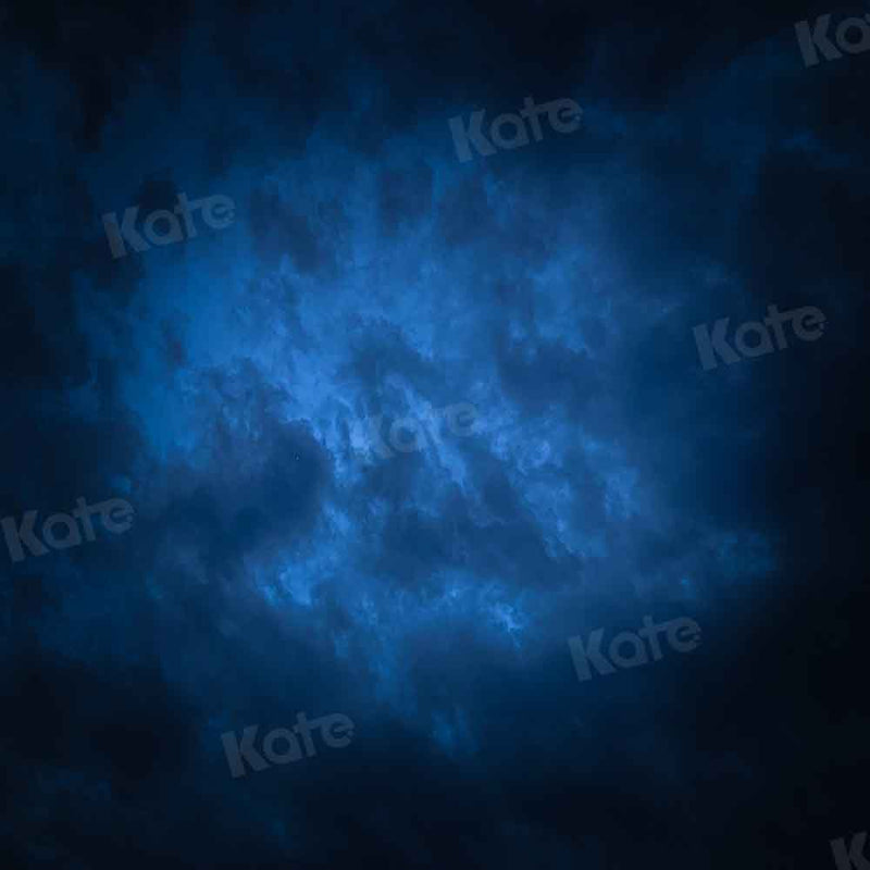 Deep Ocean Blue Moody Sky Backdrop